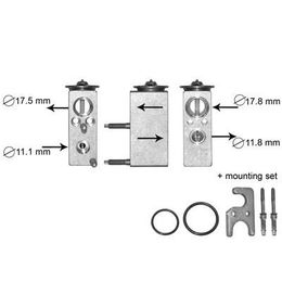 Van Wezel Expansionsventil, Klimaanlage 09001276 f&uuml;r CITRO&Euml;N/PEUGEOT