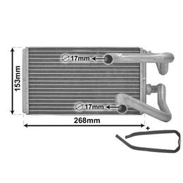 Van Wezel W&auml;rmetauscher, Innenraumheizung 32006259 f&uuml;r Peugeot MITSUBISHI Citro&euml;n/Peugeot