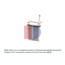 AKS DASIS W&auml;rmetauscher, Innenraumheizung 149000n hinten f&uuml;r MITSUBISHI