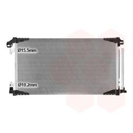 Van Wezel Kondensator, Klimaanlage 53015713 f&uuml;r TOYOTA