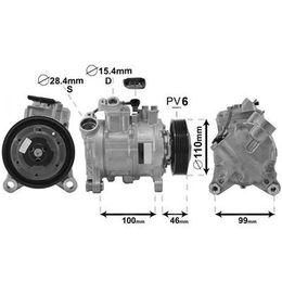Van Wezel Kompressor, Klimaanlage 0600k489 f&uuml;r BMW