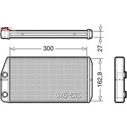 DENSO W&auml;rmetauscher, Innenraumheizung drr01002 f&uuml;r Fiat