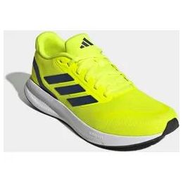 Laufschuh Adidas PERFORMANCE "RUNFALCON 5", Damen, Gr. 46,5, syello, dkblau, ftwwht, Synthetik, Textil, Schuhe Laufschuh, Topseller