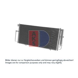 AKS DASIS Kondensator, Klimaanlage 352013n f&uuml;r Subaru