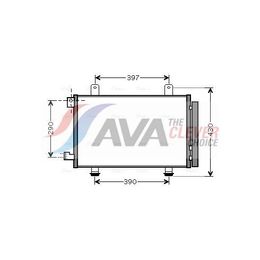 AVA QUALITY COOLING Kondensator, Klimaanlage sz5090d f&uuml;r Suzuki