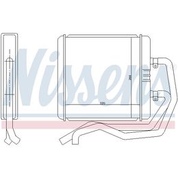 NISSENS W&auml;rmetauscher, Innenraumheizung 71811 f&uuml;r Iveco
