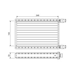 Valeo W&auml;rmetauscher, Innenraumheizung 811571 f&uuml;r BMW (BRILLIANCE)