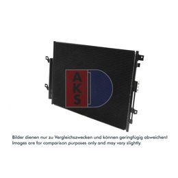 AKS DASIS Kondensator, Klimaanlage 522099n f&uuml;r JEEP
