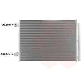 Van Wezel Kondensator, Klimaanlage 30015715 f&uuml;r Mercedes