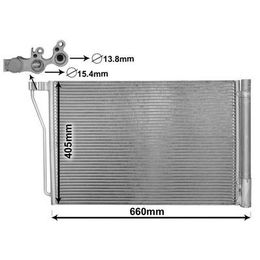 Van Wezel Kondensator, Klimaanlage 06005490 f&uuml;r BMW