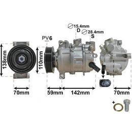 Van Wezel Kompressor, Klimaanlage 0300k401 f&uuml;r Audi