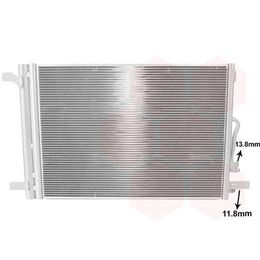 Van Wezel Kondensator, Klimaanlage 58015712 f&uuml;r Audi