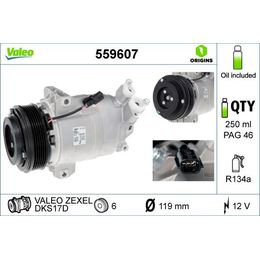 Valeo Kompressor, Klimaanlage 559607 f&uuml;r NISSAN