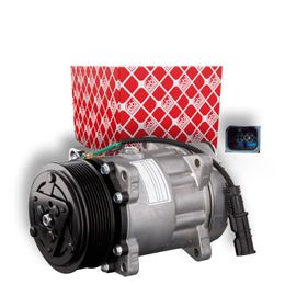 febi bilstein Kompressor, Klimaanlage 102214 f&uuml;r MAN