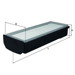 KNECHT Luftfilter lx27961 Filtereinsatz 80,9mm f&uuml;r BMW