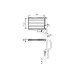 Valeo W&auml;rmetauscher, Innenraumheizung 811579 f&uuml;r HONDA
