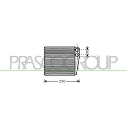 PRASCO W&auml;rmetauscher, Innenraumheizung vg055h001 f&uuml;r Skoda VW