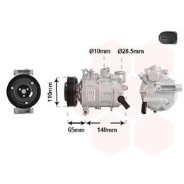Van Wezel Kompressor, Klimaanlage 0301k714 f&uuml;r Audi