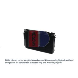 AKS DASIS Kondensator, Klimaanlage 420007n