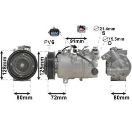 Van Wezel Kompressor, Klimaanlage 4300k628 f&uuml;r RENAULT