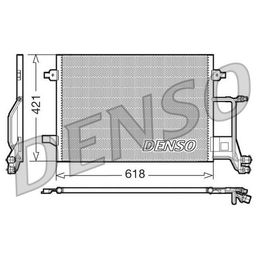 DENSO Kondensator, Klimaanlage dcn02013 f&uuml;r Audi VAG VW