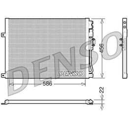 DENSO Kondensator, Klimaanlage dcn06009 f&uuml;r JEEP