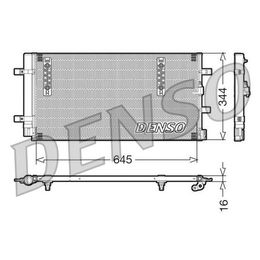 DENSO Kondensator, Klimaanlage dcn32060 f&uuml;r VW