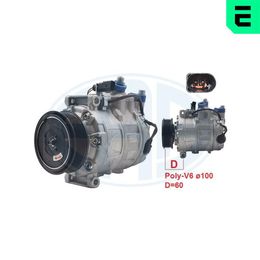 ERA Kompressor, Klimaanlage 670008 f&uuml;r VW SEAT