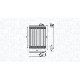 MAGNETI MARELLI W&auml;rmetauscher, Innenraumheizung 350218471000 f&uuml;r VAG