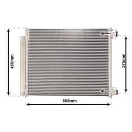 Van Wezel Kondensator, Klimaanlage 43015703 f&uuml;r RENAULT