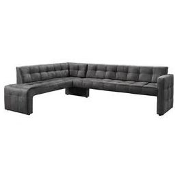 Essbank exxpo - SOFA FASHION "Barista, bequem und elegant, hohe Bodenfreiheit", schlamm, B:265cm H:83cm T:199cm, Sitzb&auml;nke, Essbank, Eckbank Barista bequem und elegant, hochwertige Detailverarbeitung