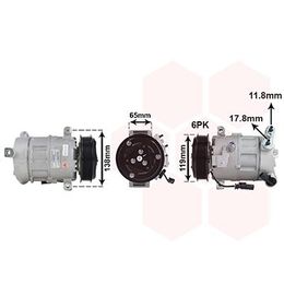 Van Wezel Kompressor, Klimaanlage 0101k700 f&uuml;r ALFA ROMEO