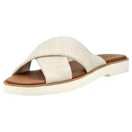 Toms Shoes Pantolette TOMS "TOMS Pantoletten Textil", Damen, Gr. 38, natural, Textil, Schuhe Pantolette