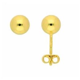 Adelia&acute;s Paar Ohrh&auml;nger ADELIA ́S "Ohrstecker Ohrringe 585 Gold ( 14K ) &ndash; Goldohrringe", gold, Ohrringe, Damen, Damen, Gold, Goldohrringe