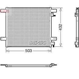 DENSO Kondensator, Klimaanlage dcn99076 f&uuml;r DAF