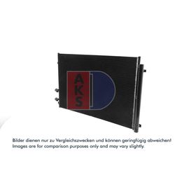 AKS DASIS Kondensator, Klimaanlage 042039n f&uuml;r VAG