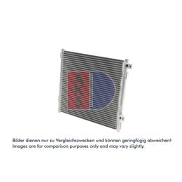 AKS DASIS Kondensator, Klimaanlage 422117n
