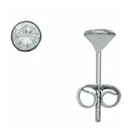 Adelia&acute;s Paar Ohrh&auml;nger ADELIA ́S "Ohrstecker Ohrringe 925 Silber mit Zirkonia &ndash; Silberohrringe", silber, Ohrringe, Damen, Damen, Silber 925 (Sterlingsilber), Silberohrringe