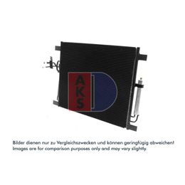 AKS DASIS Kondensator, Klimaanlage 072051n f&uuml;r INFINITI