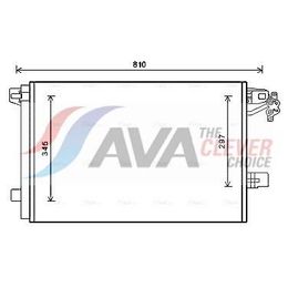 AVA QUALITY COOLING Kondensator, Klimaanlage vna5328d f&uuml;r VW