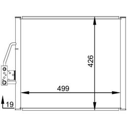 Mahle Kondensator, Klimaanlage ac277000s f&uuml;r ALPINA