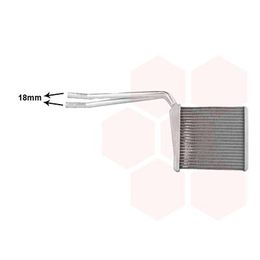 Van Wezel W&auml;rmetauscher, Innenraumheizung 30016709 f&uuml;r Mercedes