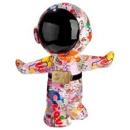 Skulptur Gilde "Figur Astronaut OOH LALA", mehrfarbig, B:26cm H:30cm T:15cm, Kunstharz, Dekofiguren