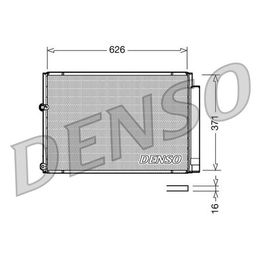 DENSO Kondensator, Klimaanlage dcn50018 f&uuml;r TOYOTA