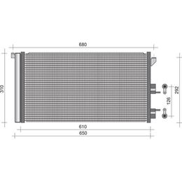 MAGNETI MARELLI Kondensator, Klimaanlage 350203248000 f&uuml;r ALFAROME/Fiat/LANCI