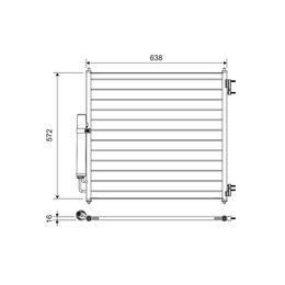 Valeo Kondensator, Klimaanlage 814053 f&uuml;r LAND ROVER