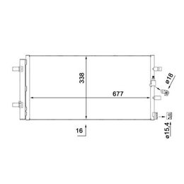Mahle Kondensator, Klimaanlage ac102000s f&uuml;r CUPRA
