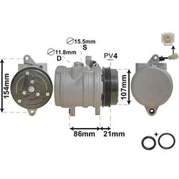 Van Wezel Kompressor, Klimaanlage 8100k079 f&uuml;r DAEWOO