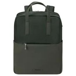 Notebookrucksack Samsonite, Gr. B/H/T: 30cm x 41cm x 12cm, gr&uuml;n, Polyester, Rucks&auml;cke, minimalistische Optik