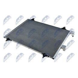 NTY Kondensator, Klimaanlage ccsct020 f&uuml;r Peugeot